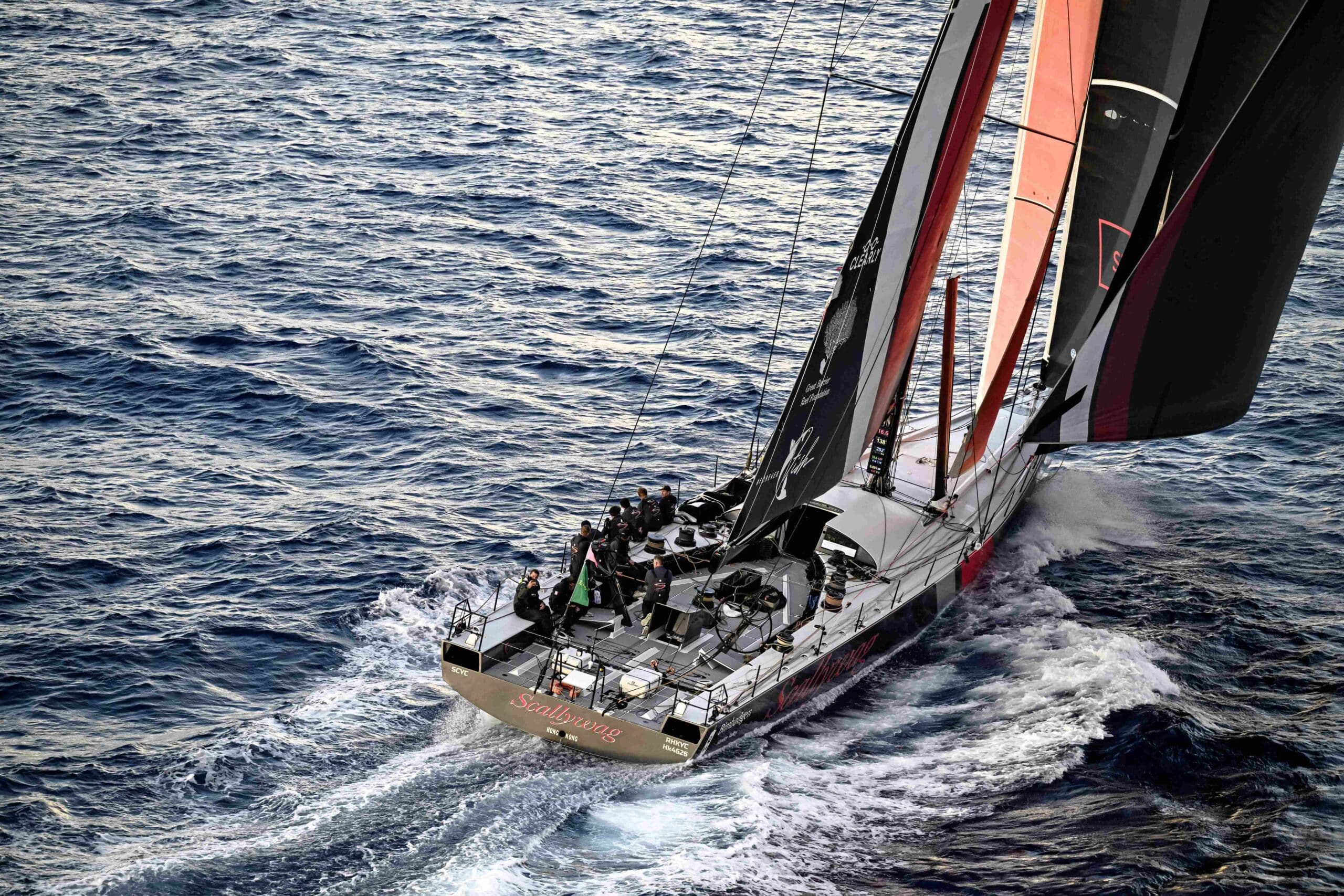 NEWSFLASH: MONOHULL LINE HONOURS WINNER - Rolex Middle Sea Race